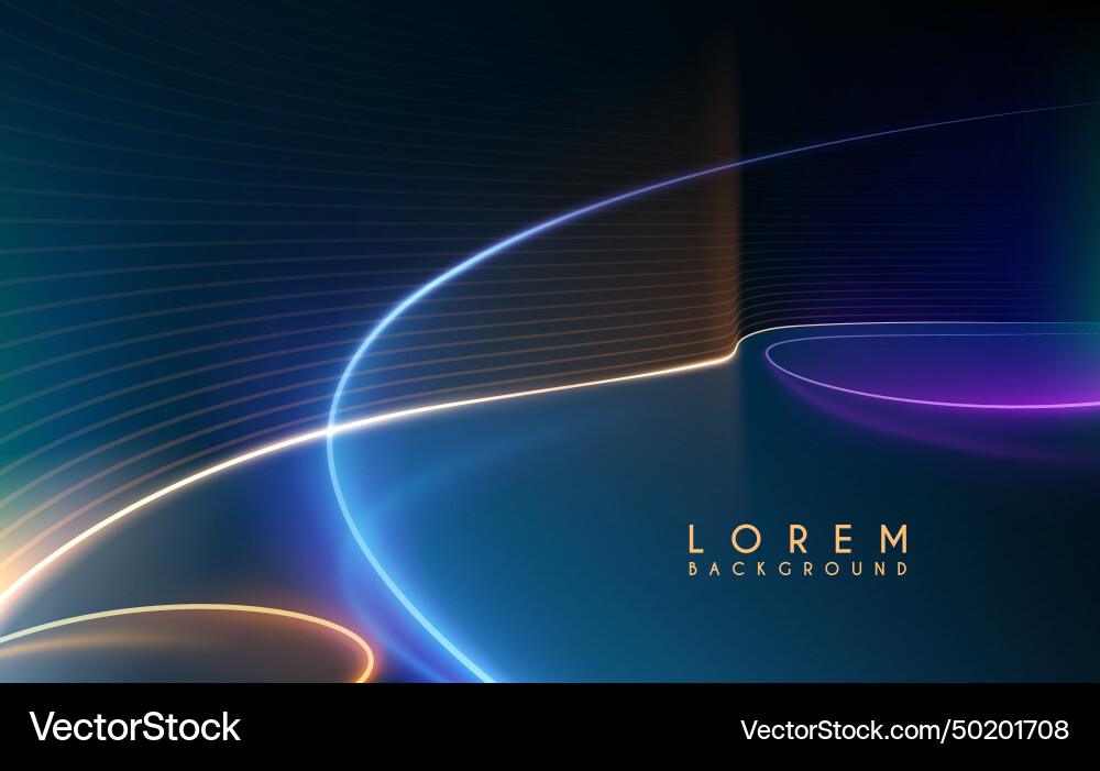 Abstract neon color lines background Royalty Free Vector Abstract neon color lines background Royalty Free Vector