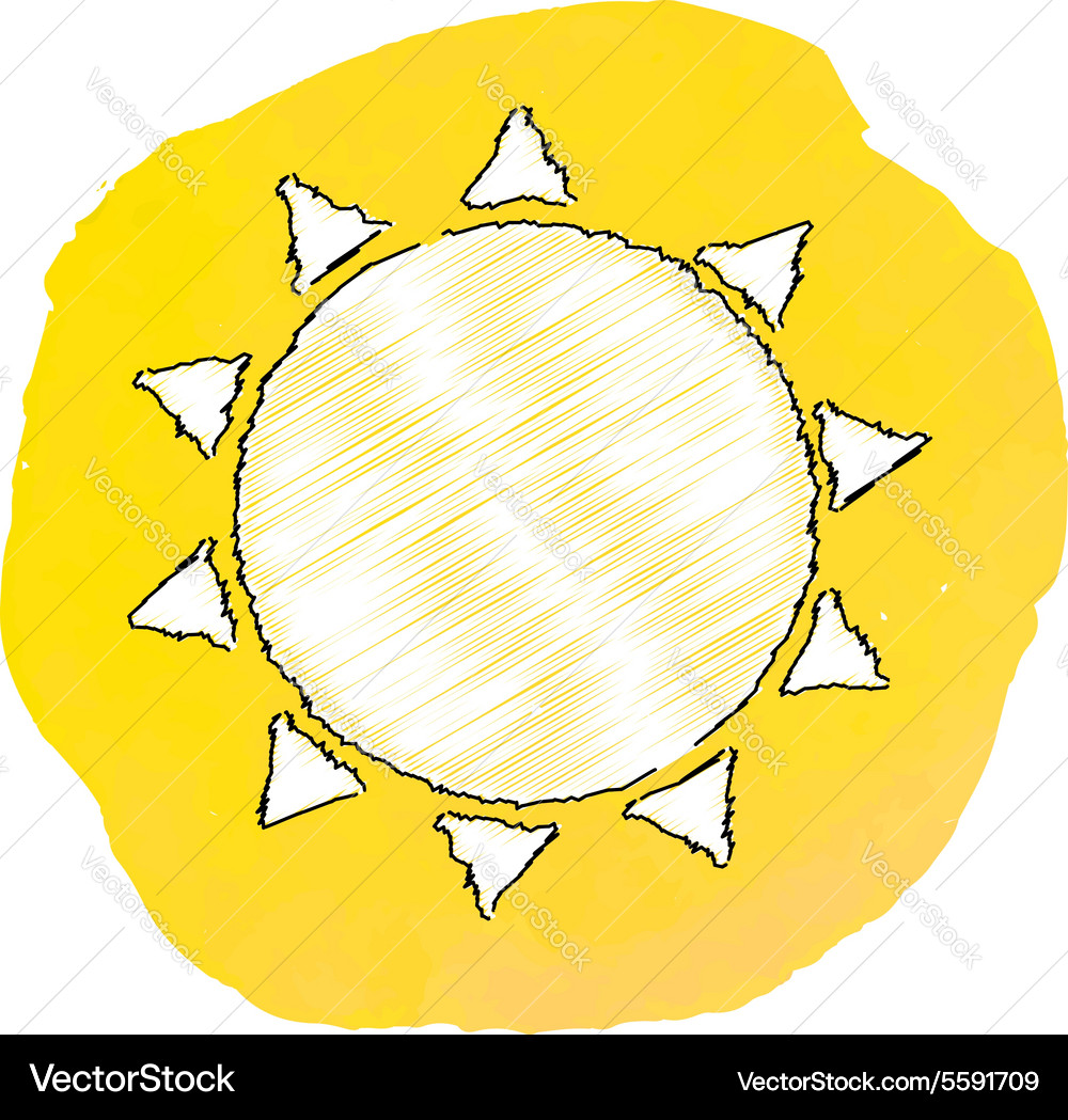 Sun Royalty Free Vector Image - VectorStock