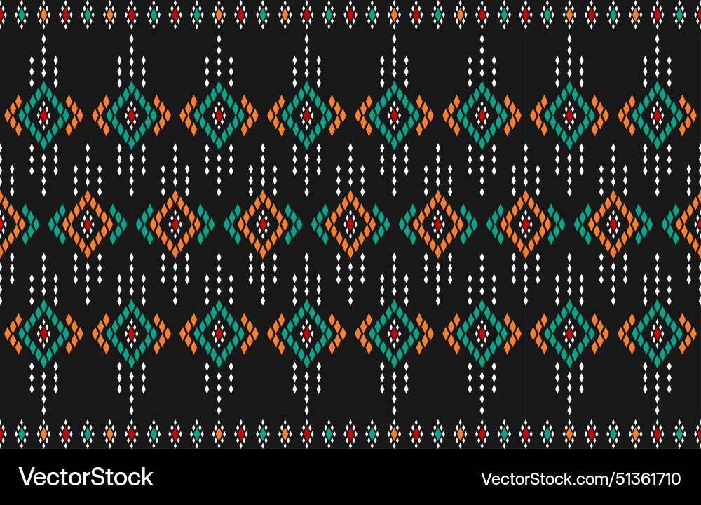 Carpet aztec pattern background geometric ethnic Vector Image