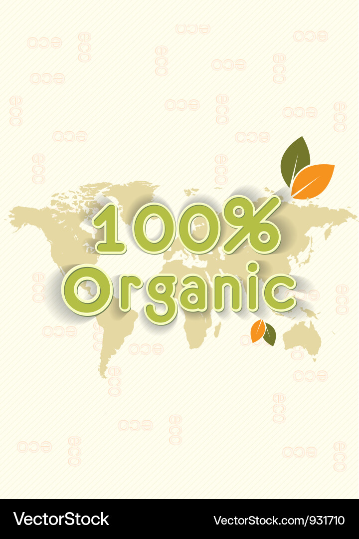 Eco friendly design Royalty Free Vector Image - VectorStock