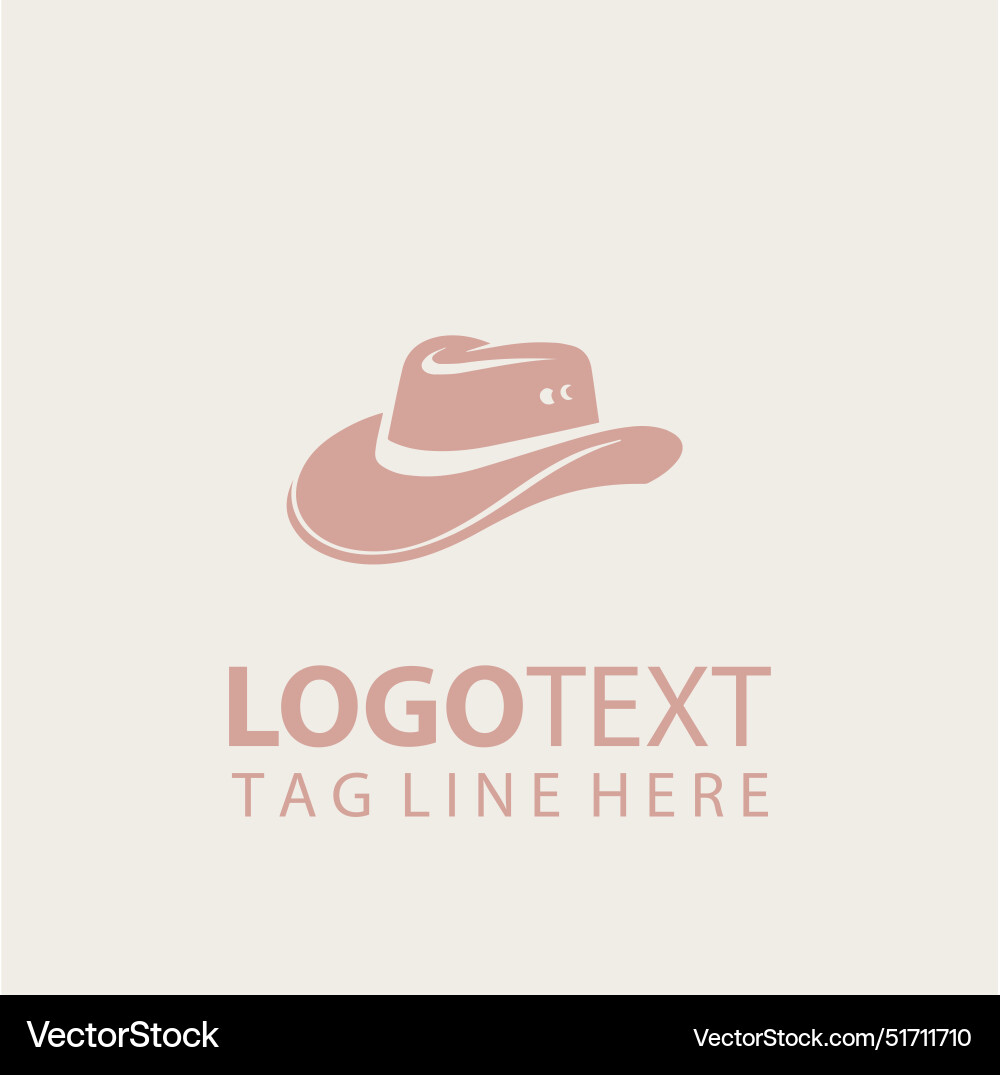 Hat logo Royalty Free Vector Image - VectorStock