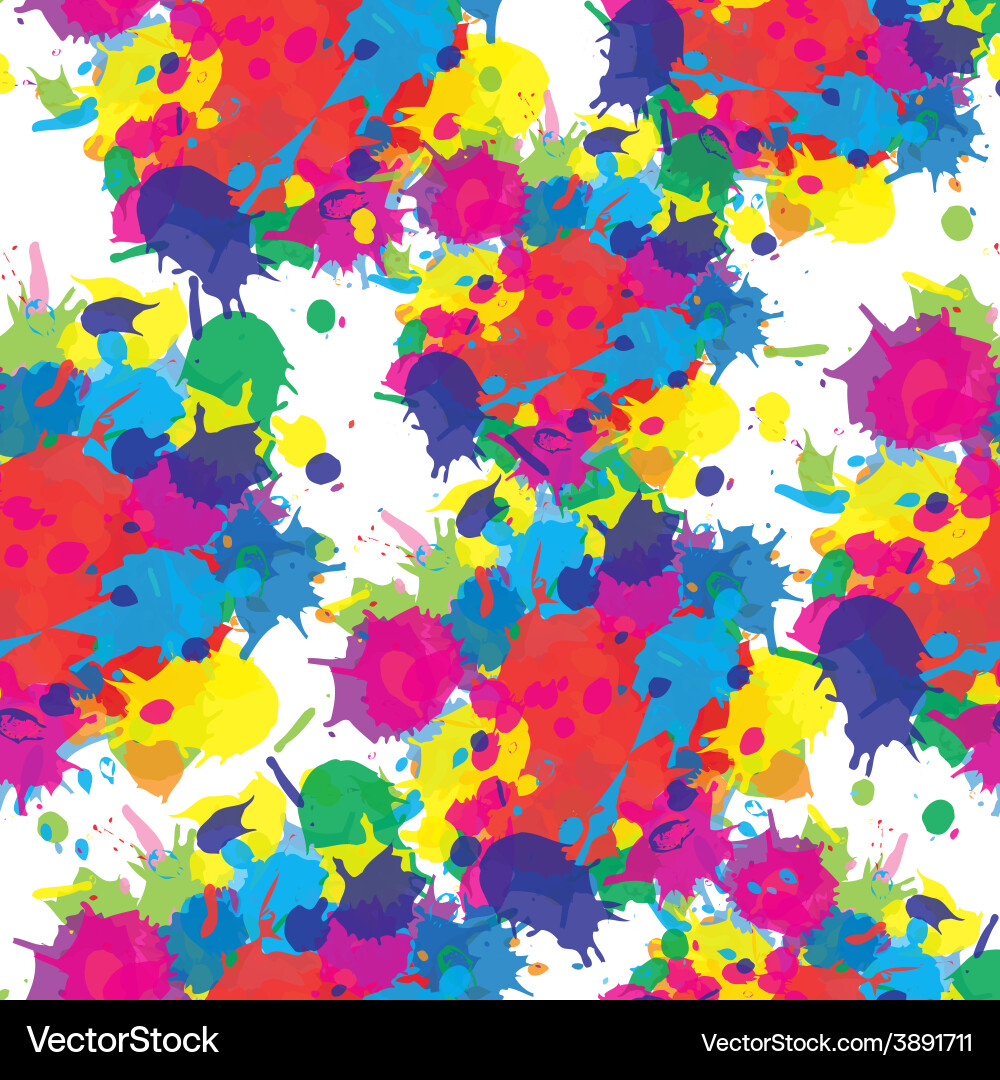 Indian Festival Splash Pattern Royalty Free Vector Image