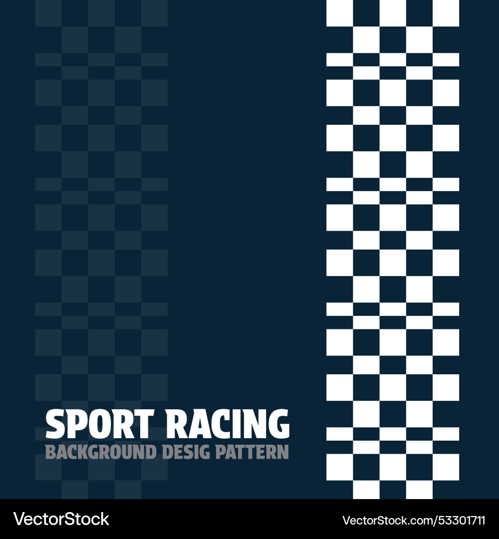 White sport racing background Royalty Free Vector Image