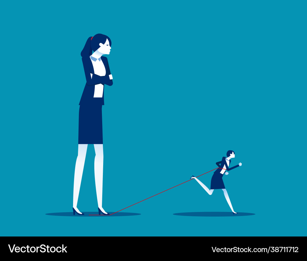 Business Rivalry Royalty Free Vector Image - VectorStock