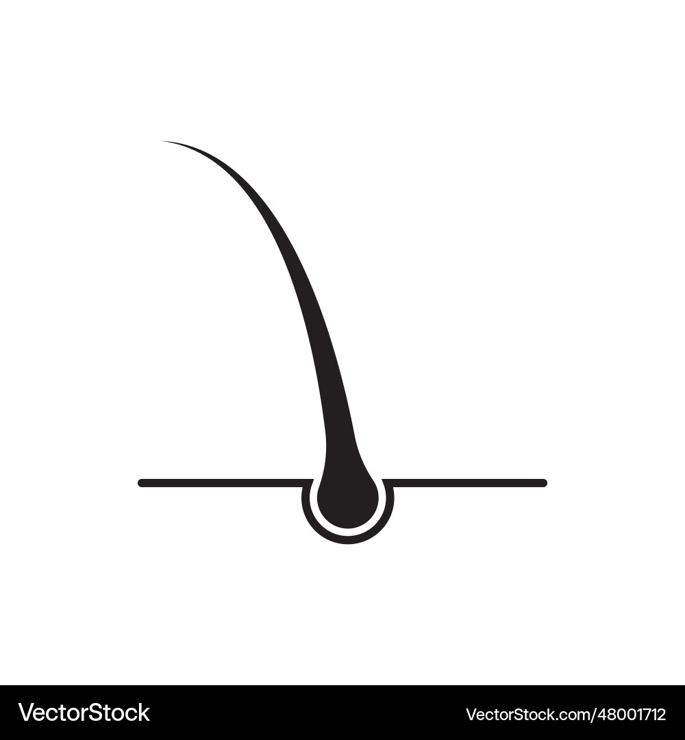 Hair icon Royalty Free Vector Image - VectorStock