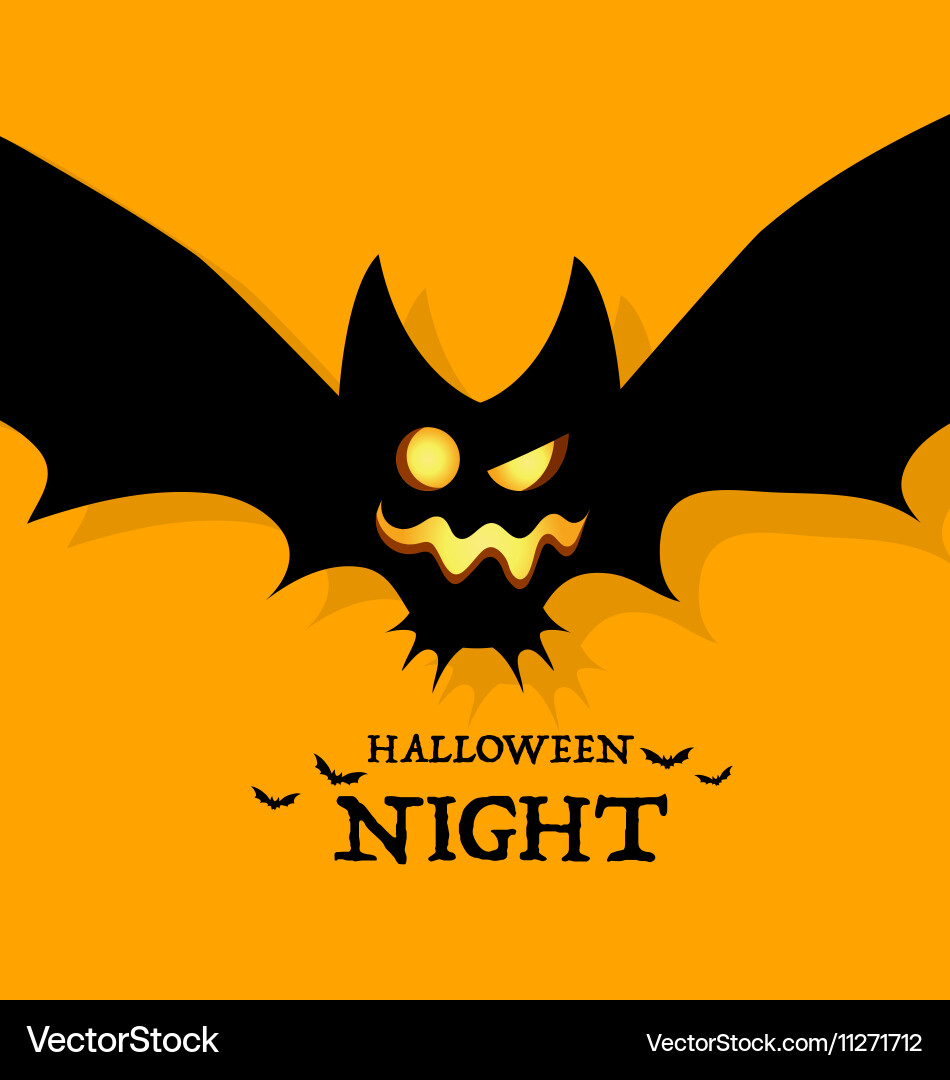 Happy halloween design background Royalty Free Vector Image