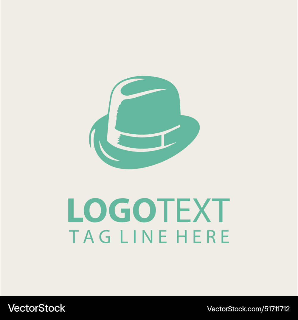 Hat logo Royalty Free Vector Image - VectorStock