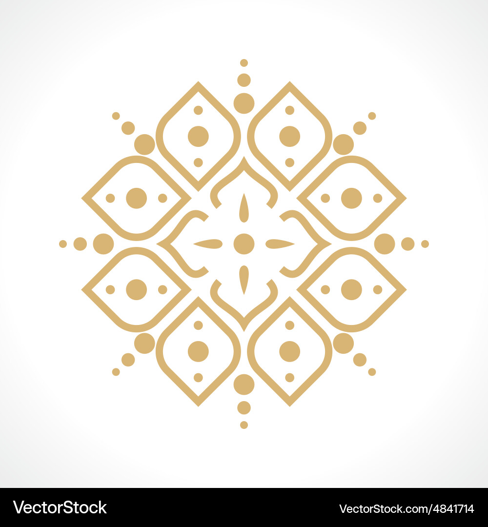 Arabic pattern Royalty Free Vector Image - VectorStock