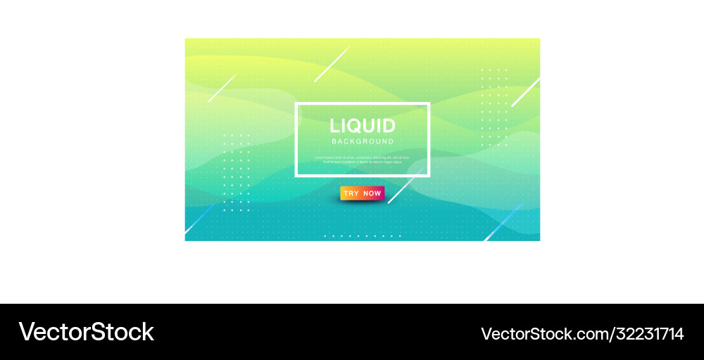 Moderne blaue und gelbe dynamische Hintergrund Vektorbild