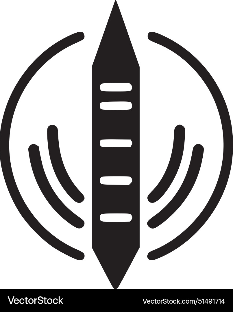 School - minimalist and flat logo Royalty Free Vector Image