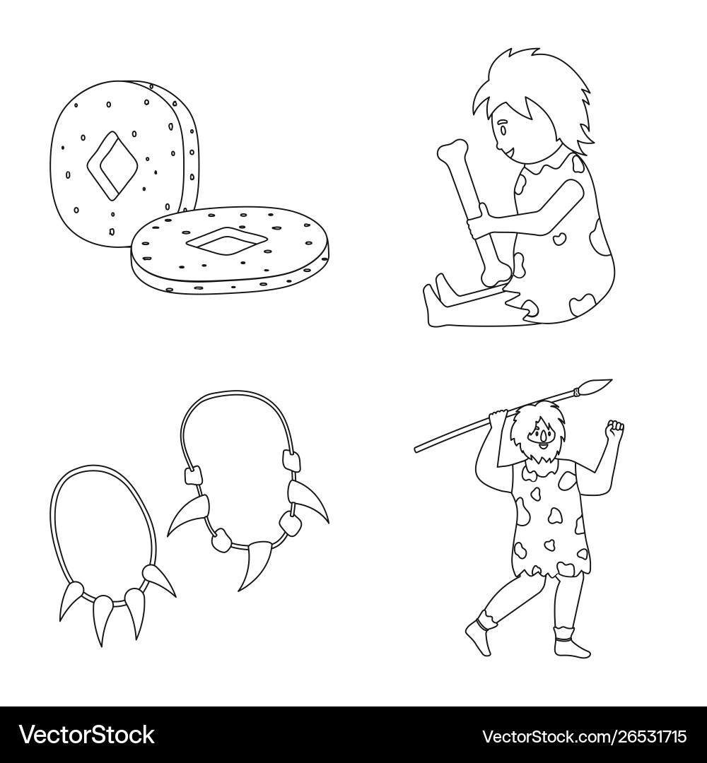 Design ancient and primitive symbol Royalty Free Vector