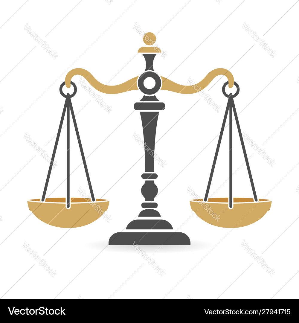 Law and order logo Royalty Free Vector Image - VectorStock