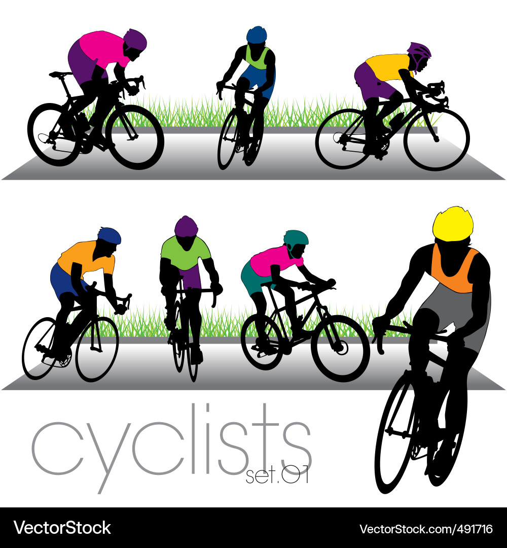 Riding Bike Vector Kids Cycling Vector Art, Icons, And Graphics For