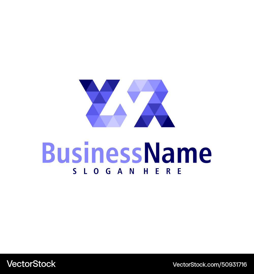 Letter rh logo design creative initial rh logo Vector Image