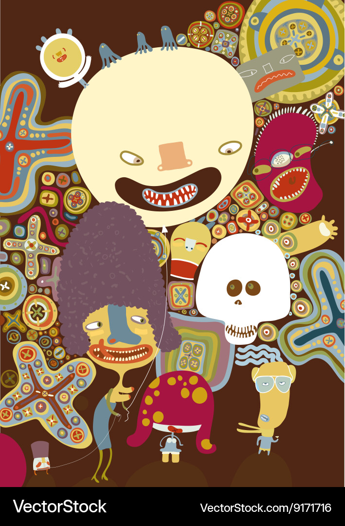 Smile poster Royalty Free Vector Image - VectorStock