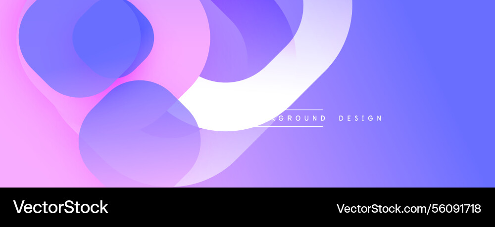 Abstract background with layered translucent Vector Image