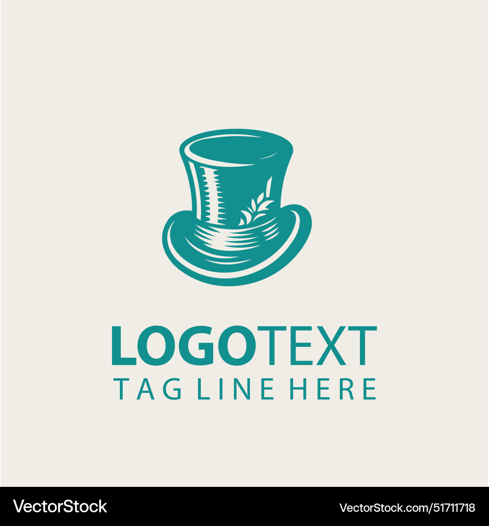 Hat logo Royalty Free Vector Image - VectorStock