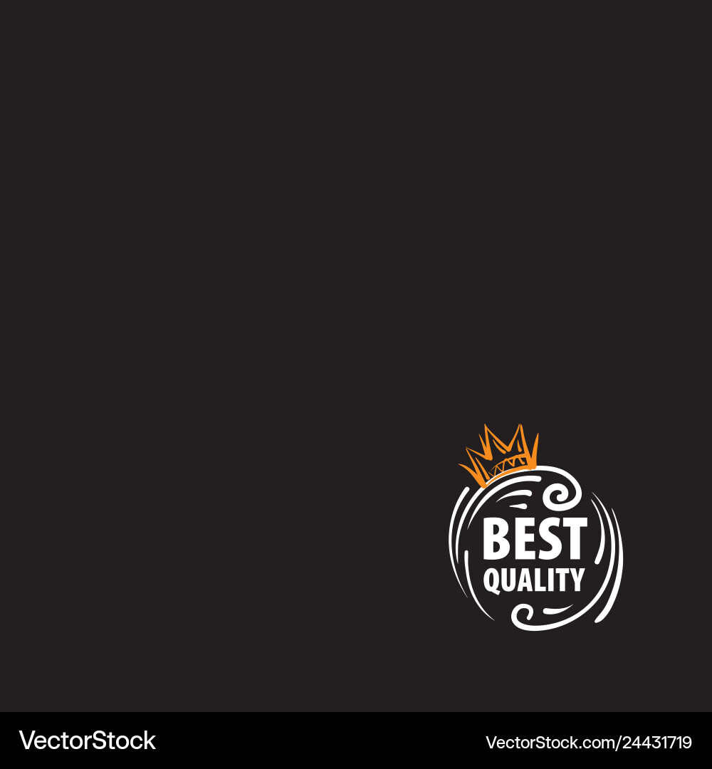Premium Quality Mark Royalty Free Vector Image