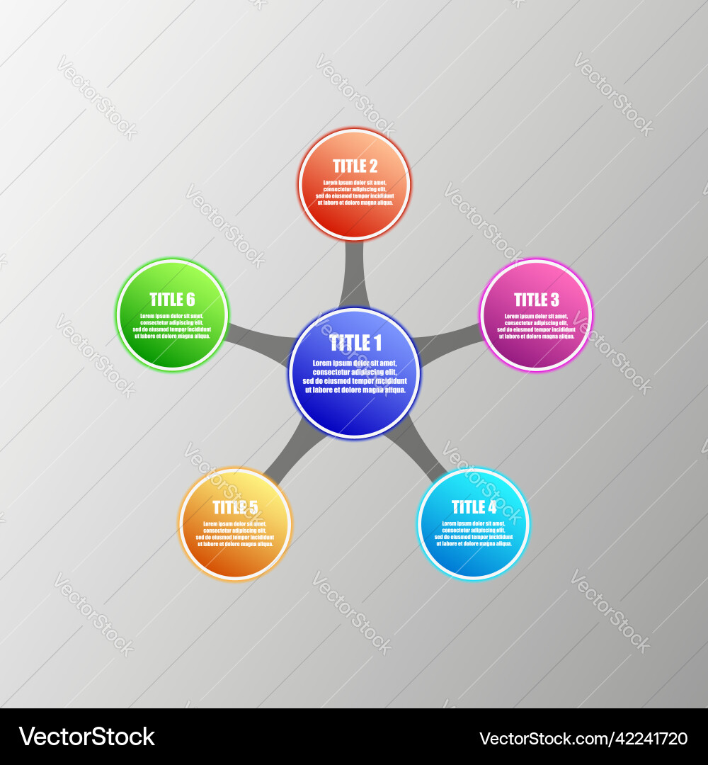 Abstract infographic template for chart diagram – Royalty-Free Vector ...