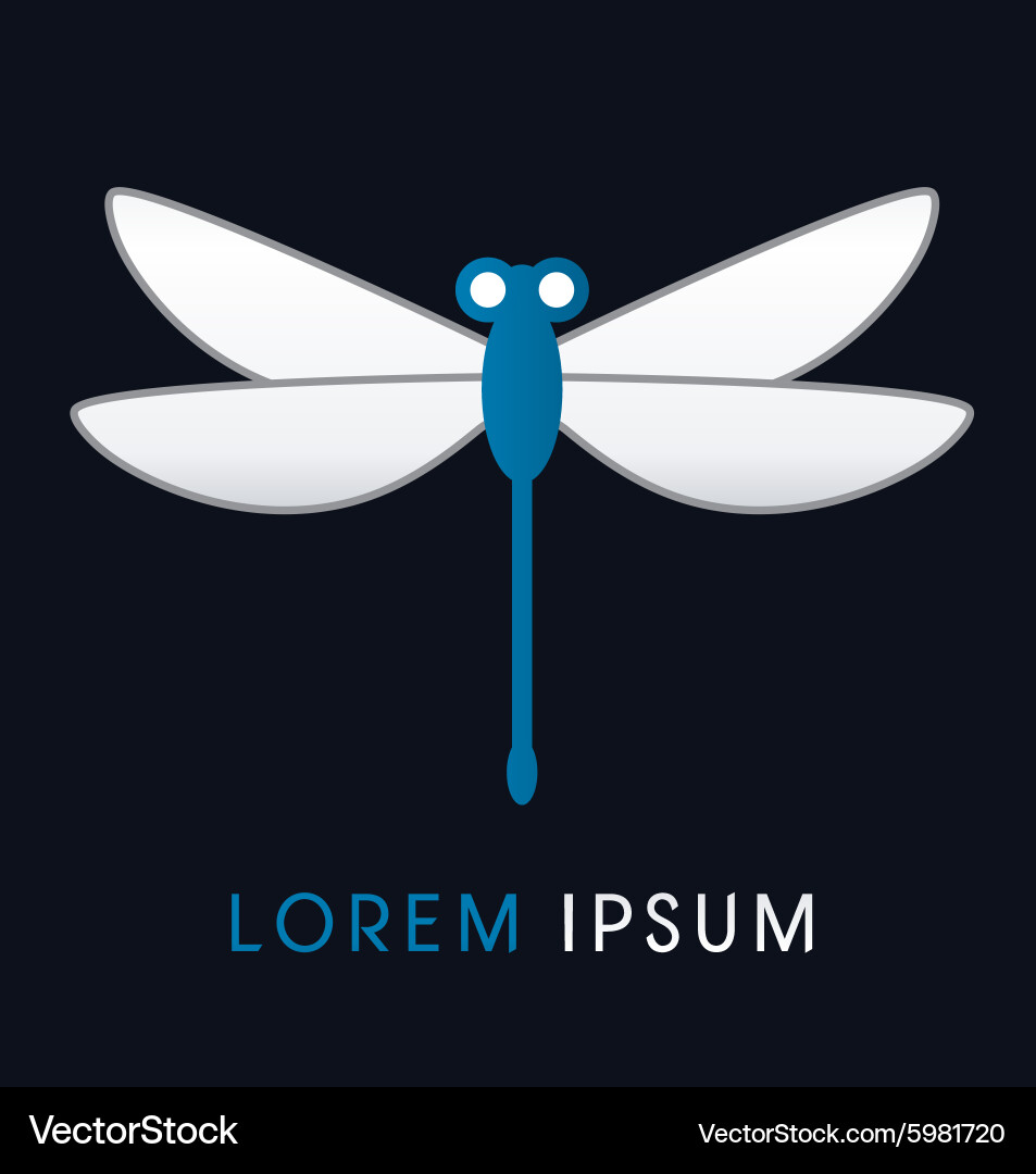 Dragonfly Royalty Free Vector Image - VectorStock