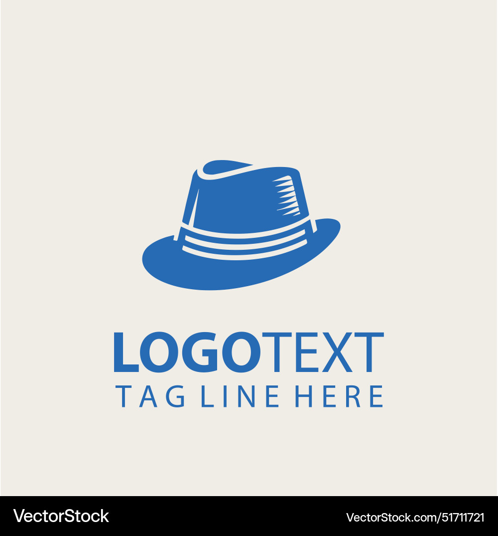 Hat logo Royalty Free Vector Image - VectorStock