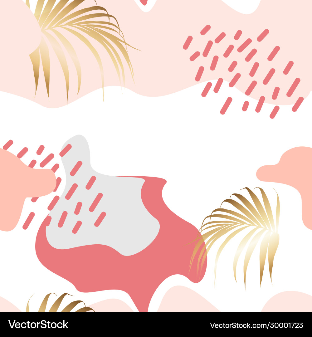 Beautiful artistic colorful silhouette pattern Vector Image