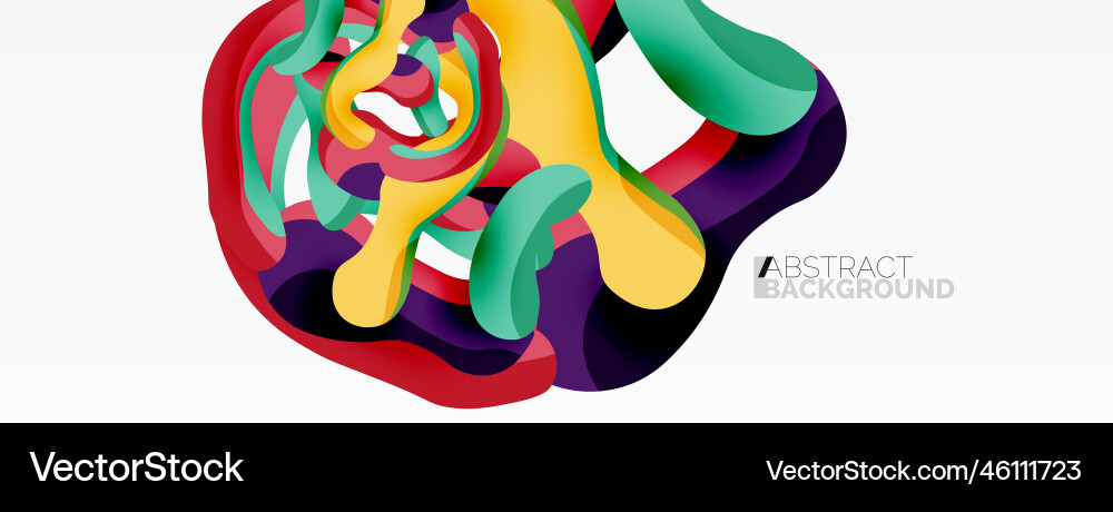 Creative geometric wallpaper splash shapes Vector Image