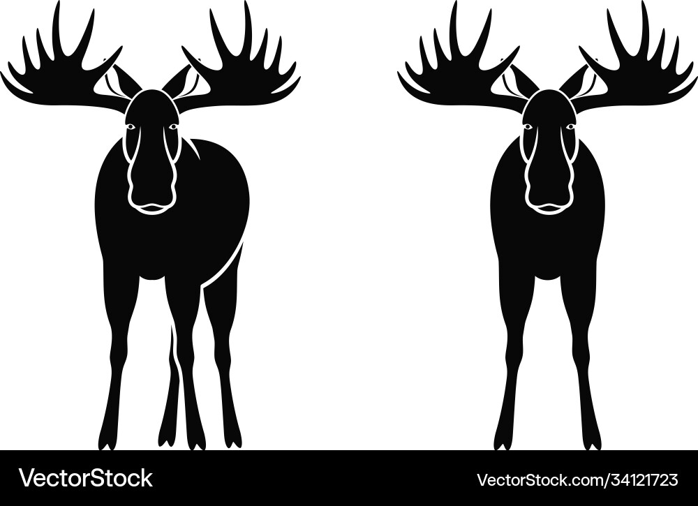 Elk Royalty Free Vector Image - VectorStock