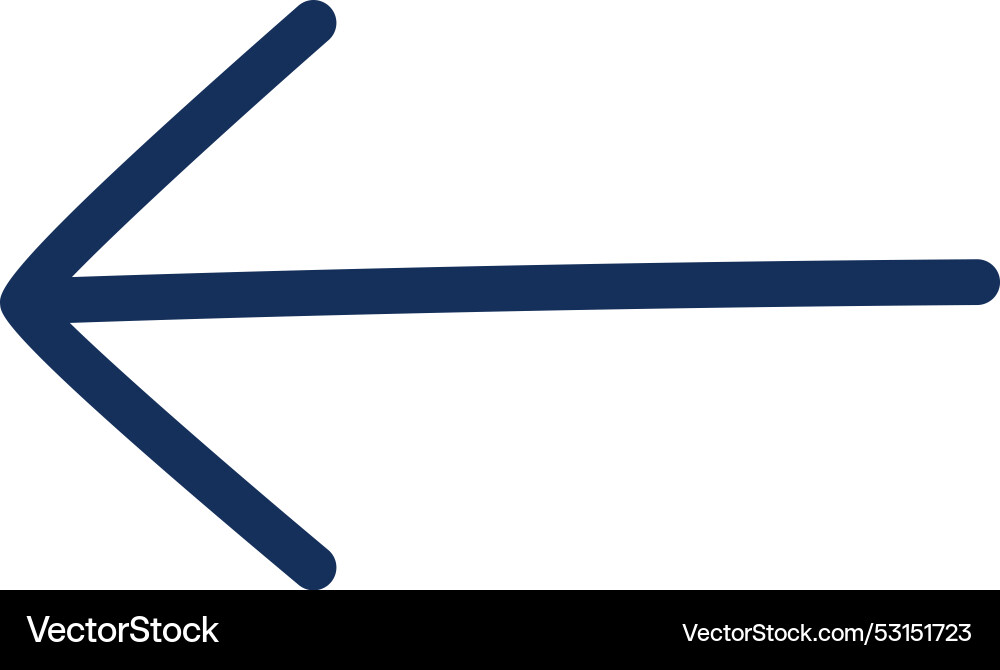 Hand drawn arrow Royalty Free Vector Image - VectorStock