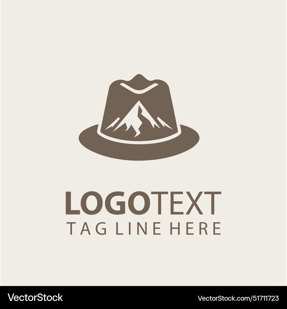 Hat logo Royalty Free Vector Image - VectorStock