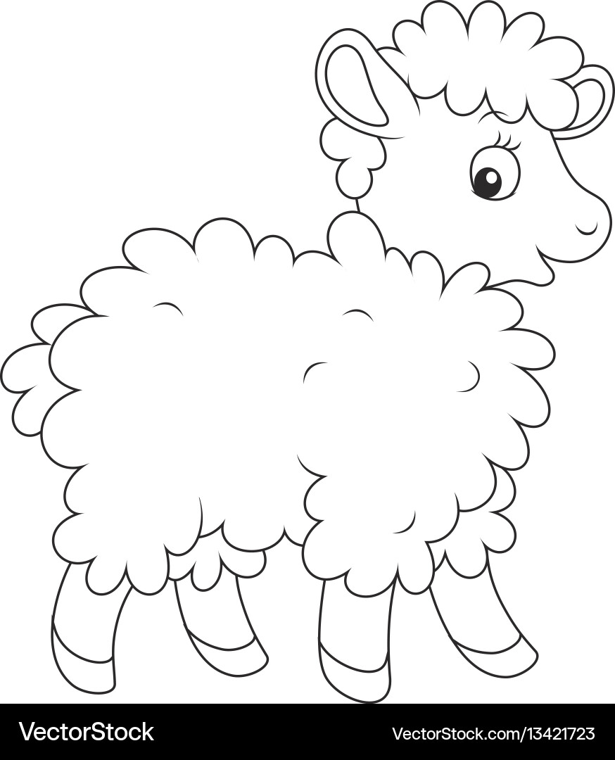 Sheep Royalty Free Vector Image - VectorStock