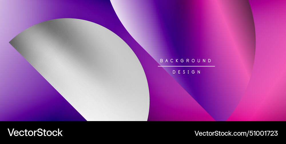 White circle on purple and pink gradient Vector Image