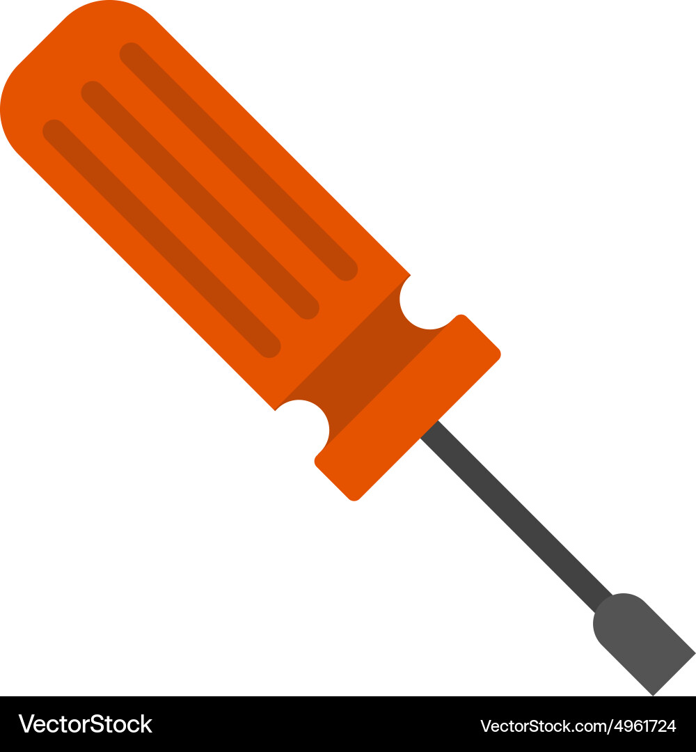 Screwdriver Royalty Free Vector Image - VectorStock