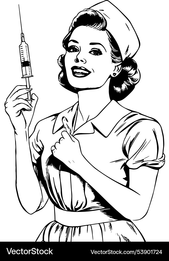 Injection Clipart Nurse Vector Images (over 200)
