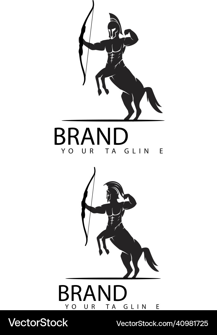 Horse man logo Royalty Free Vector Image - VectorStock