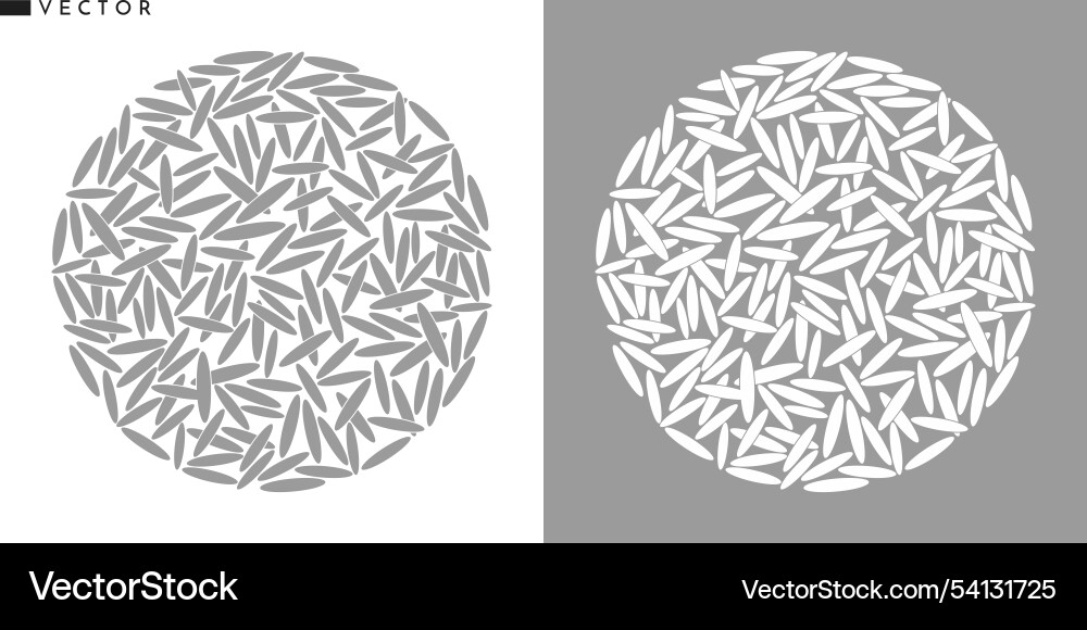 Rice Royalty Free Vector Image - VectorStock