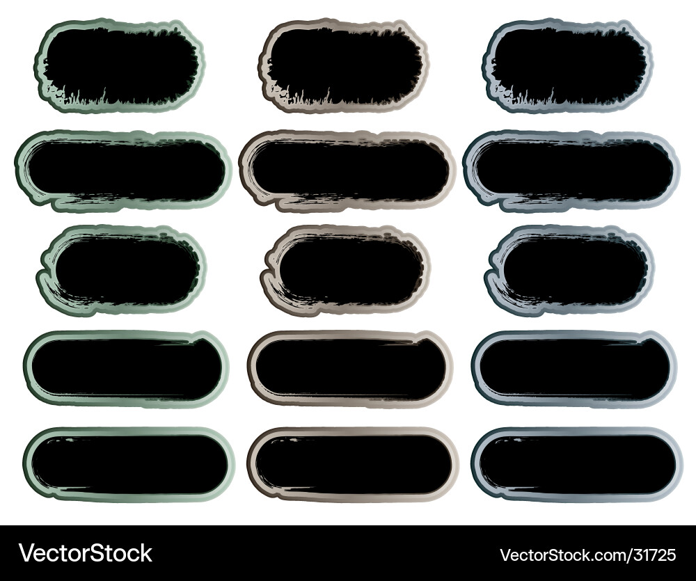 Washed out cracked signs Royalty Free Vector Image