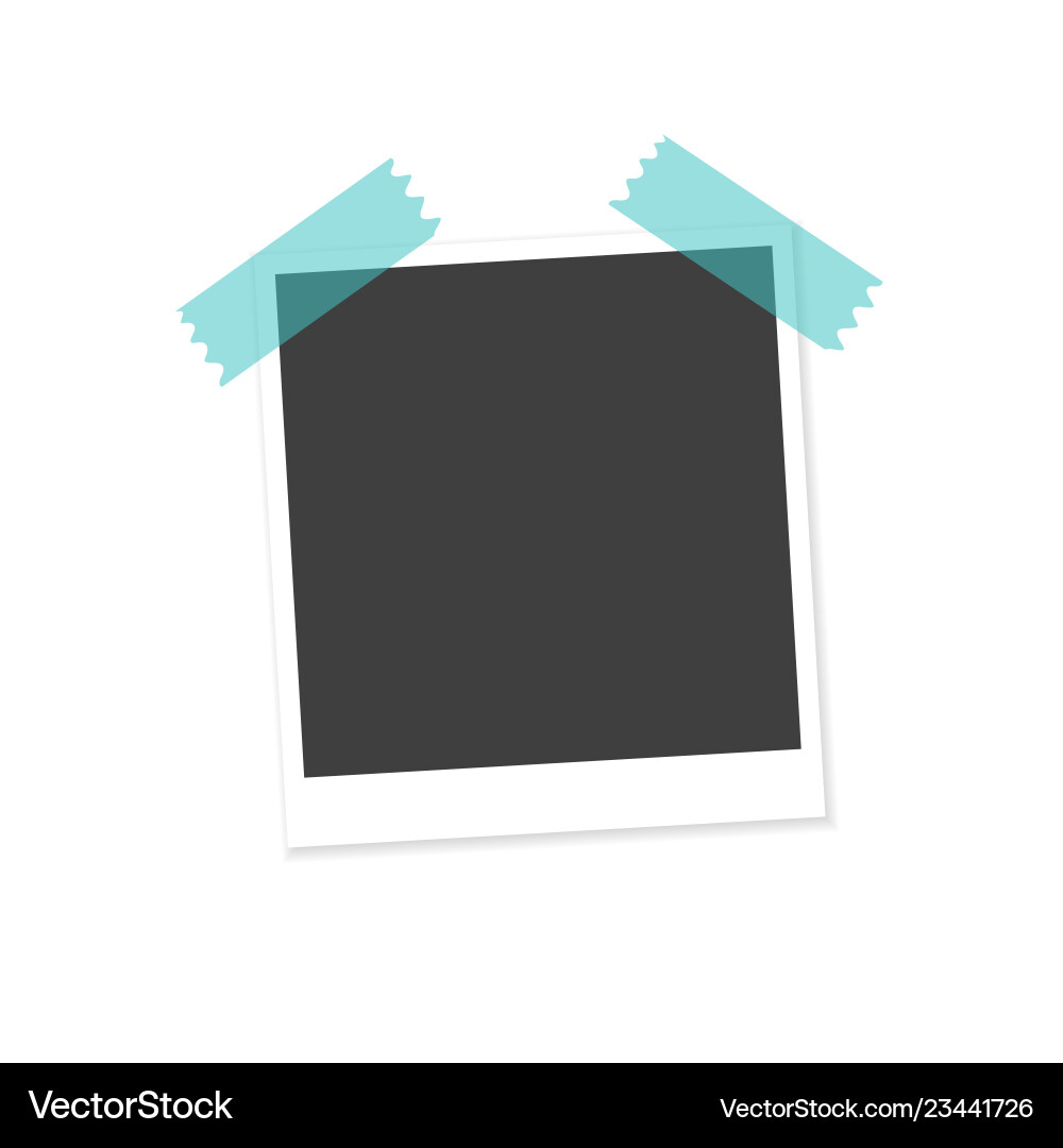 Photo frame design Royalty Free Vector Image - VectorStock
