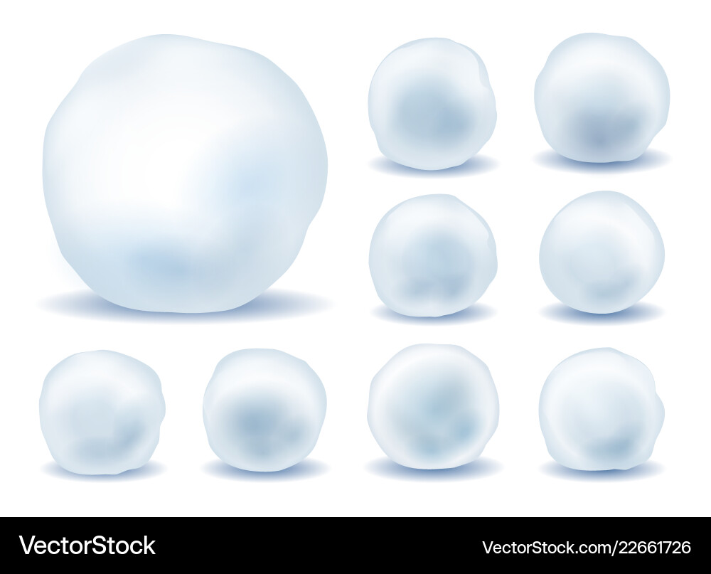 Playing Snowball Vector Images (over 2,600)