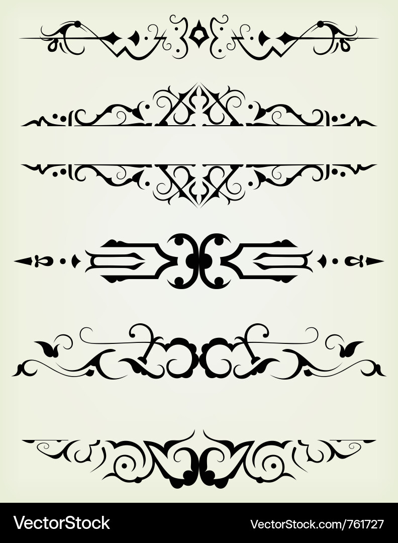 Calligraphy Royalty Free Vector Image - VectorStock