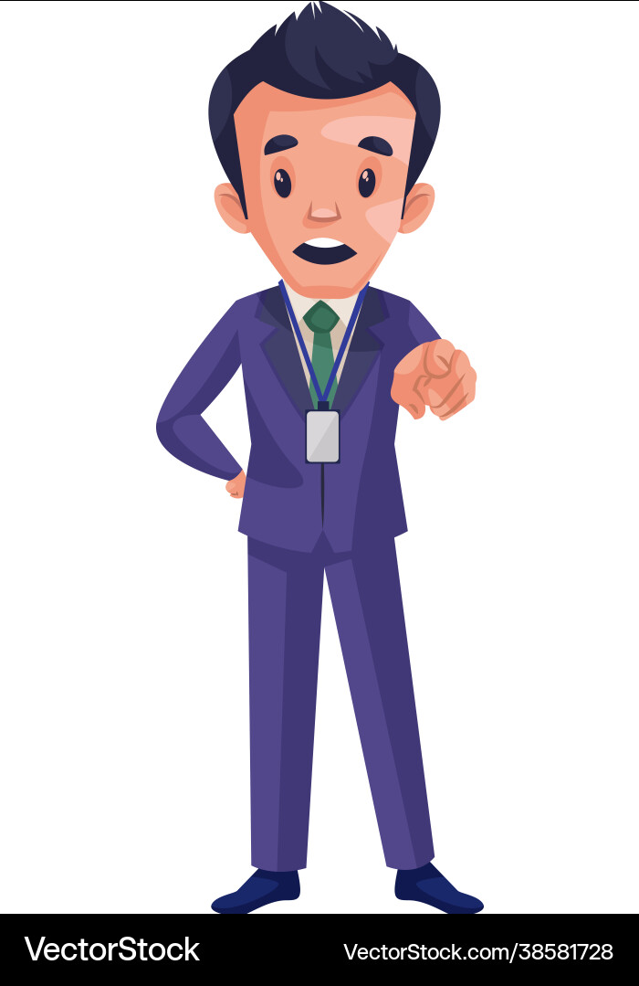 Journalist boy cartoon character Royalty Free Vector Image