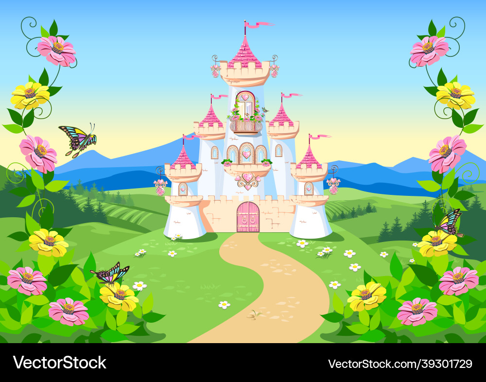 Princess Castle Background