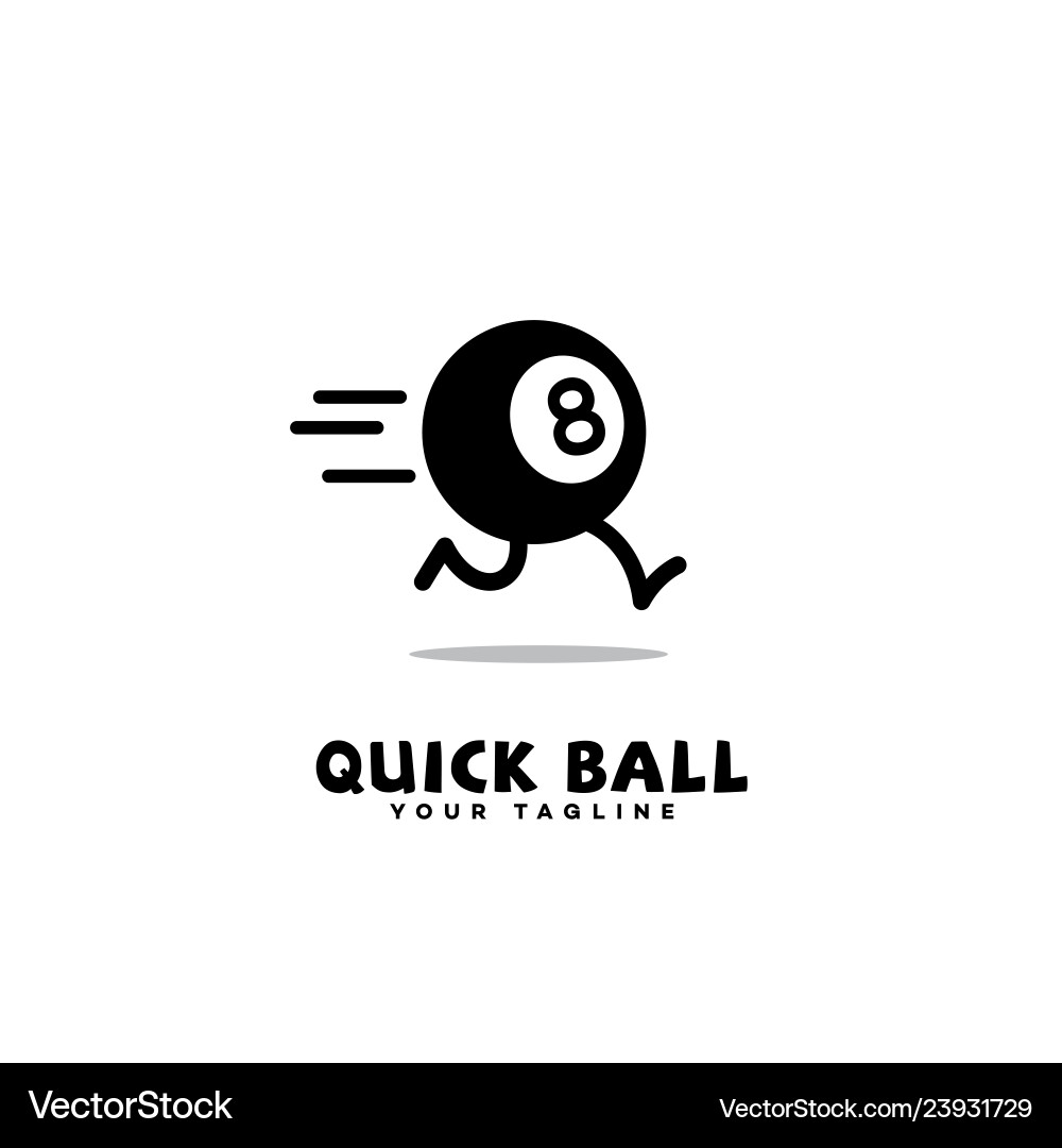 Quick ball Royalty Free Vector Image - VectorStock
