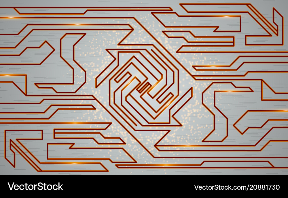 Futuristic techno texture Royalty Free Vector Image