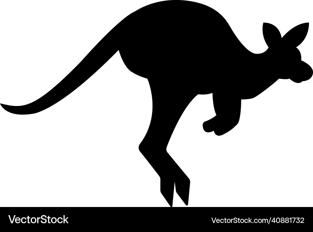 Kangaroo Royalty Free Vector Image - VectorStock