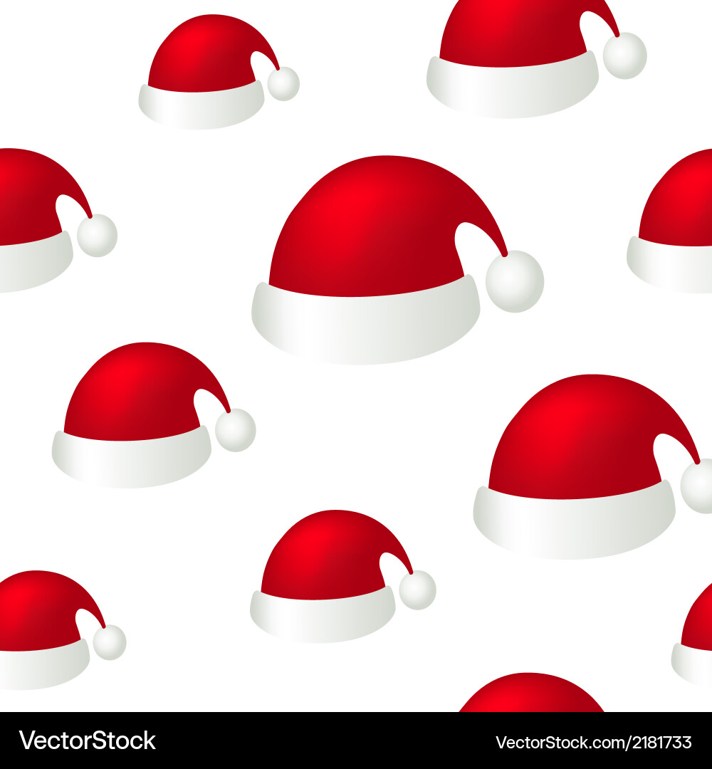 Red hat background Royalty Free Vector Image - VectorStock