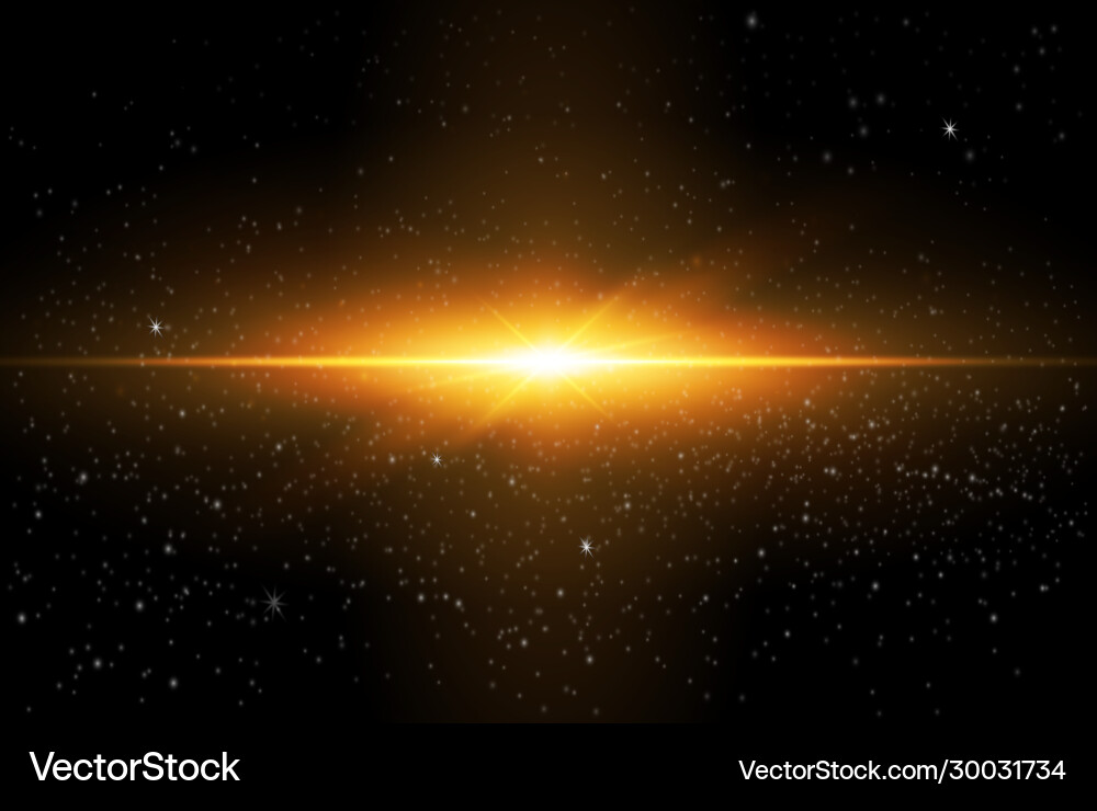 Gold explosion Royalty Free Vector Image - VectorStock