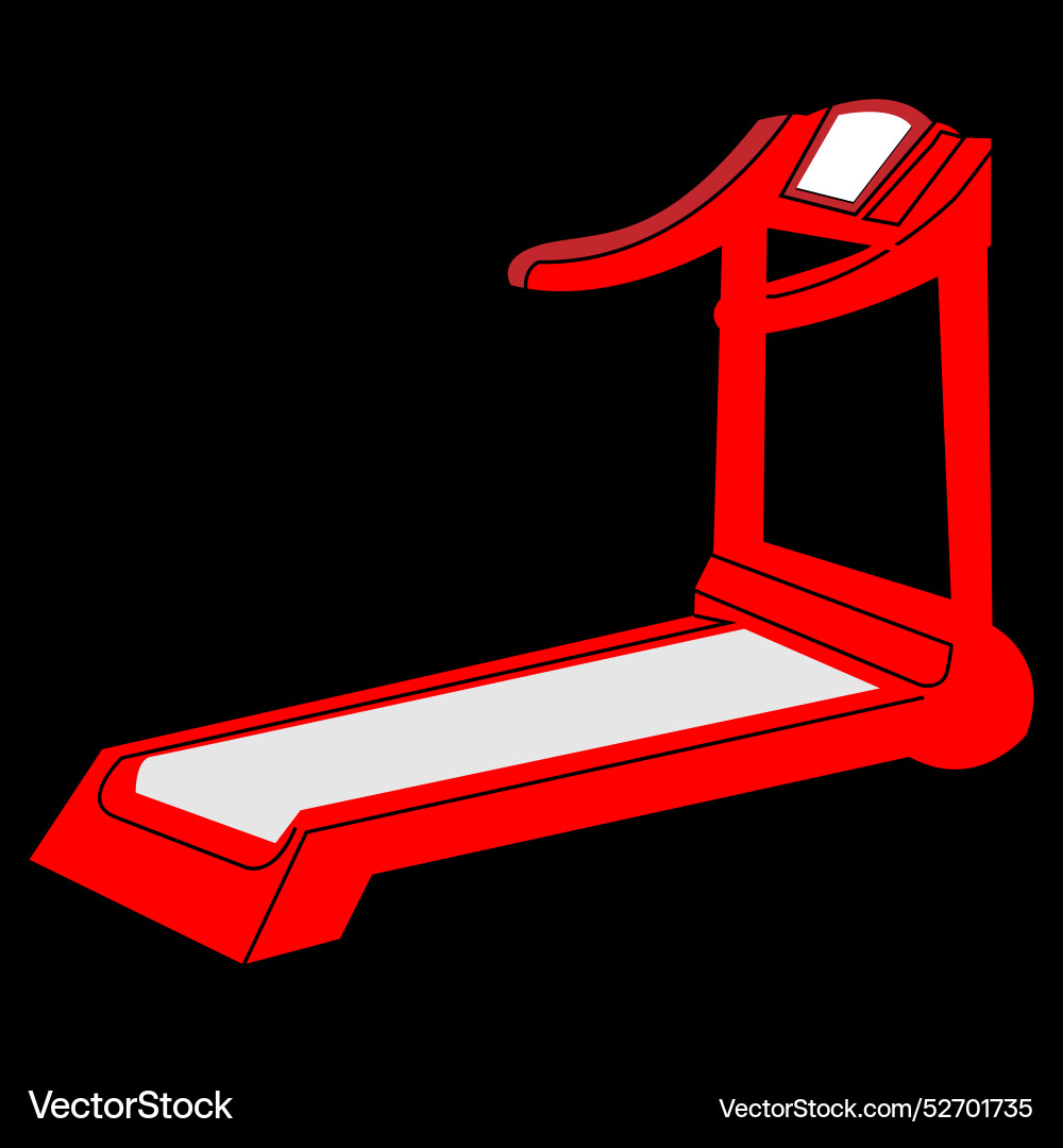 Electric walking treadmill icon symbol design Vector Image