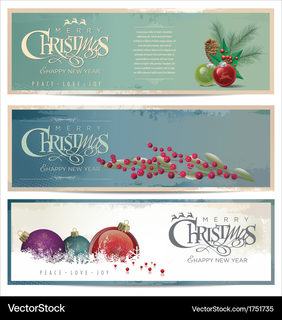 Happy Holidays Header Vector Images (over 15,000)