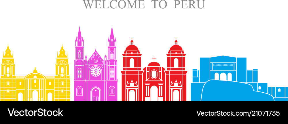 Peru Royalty Free Vector Image - VectorStock